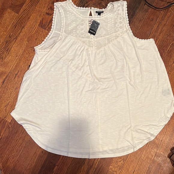 torrid | Tops | Torrid White Tank Top | Poshmark
